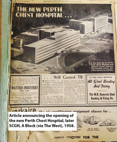 History - Respiratory Medicine - Sir Charles Gairdner Hospital